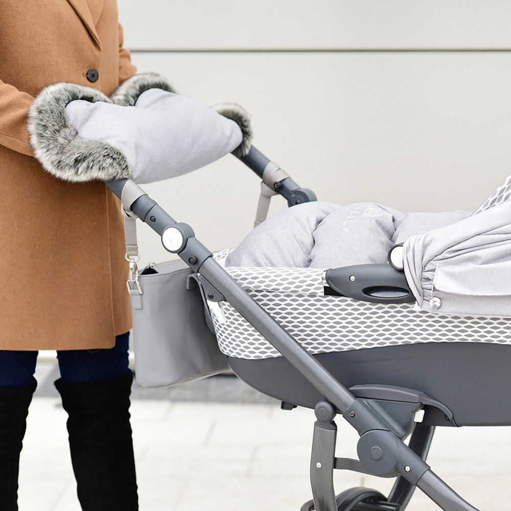 Mufka zimowa do wózka